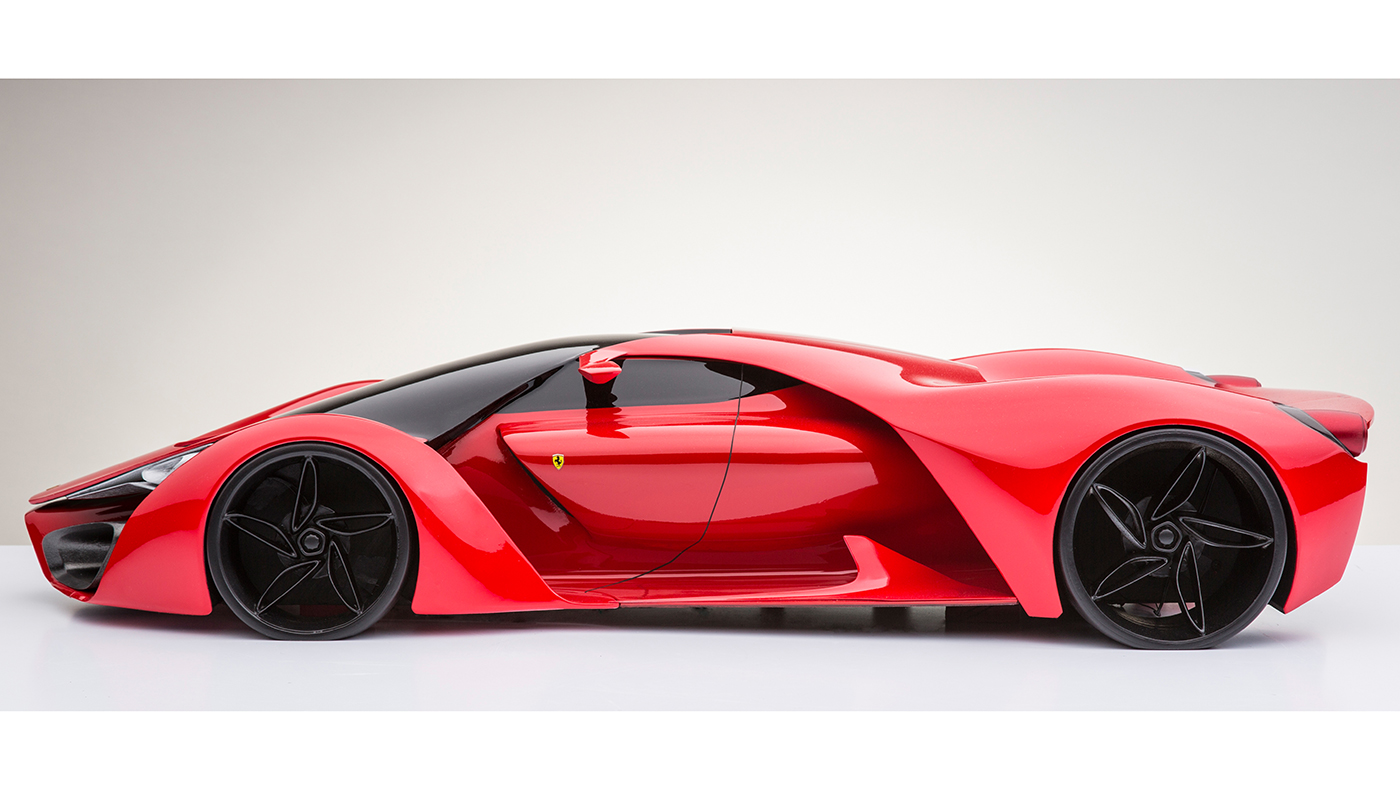 omak creative: FERRARI F80 CONCEPT DIY PAPERCRAFT