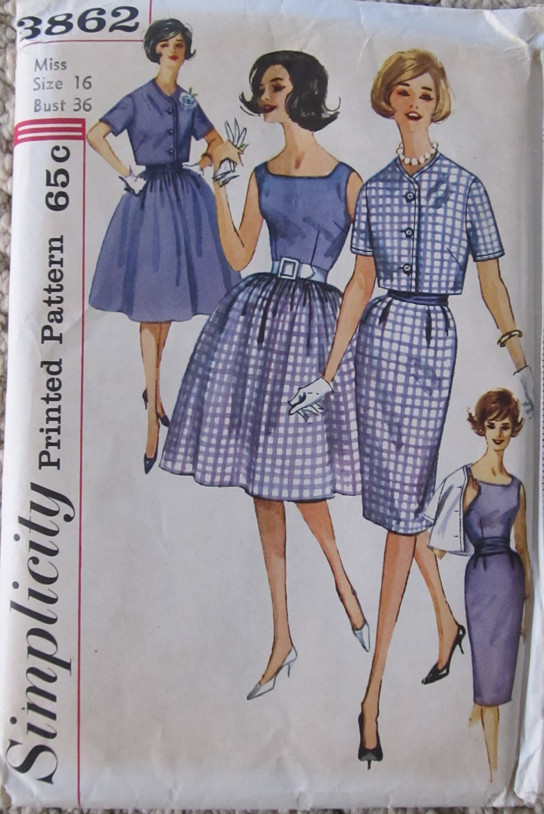 Silk, Velvet, and Lace: My Vintage Pattern Collection