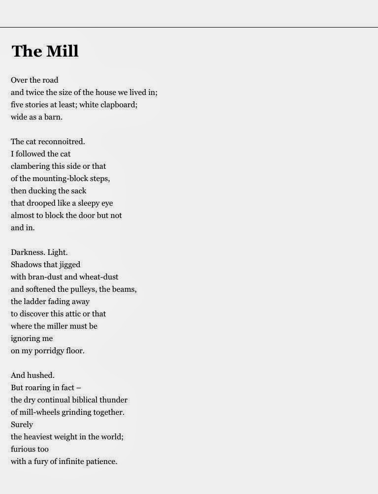 Poetry: The Mill by Andrew Motion, TLS