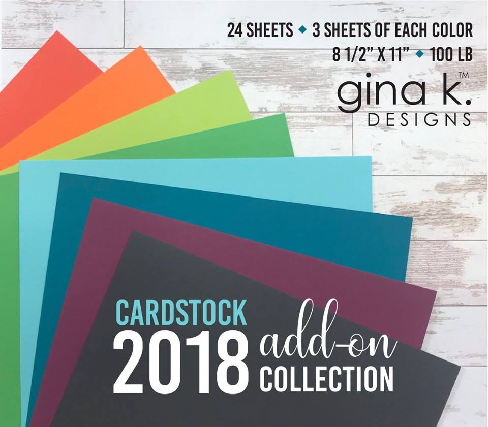 Karen's Creative Mess*******: Gina K. Designs 2018 New Color Release!