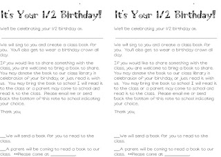 DillyDabbles: Student Birthdays