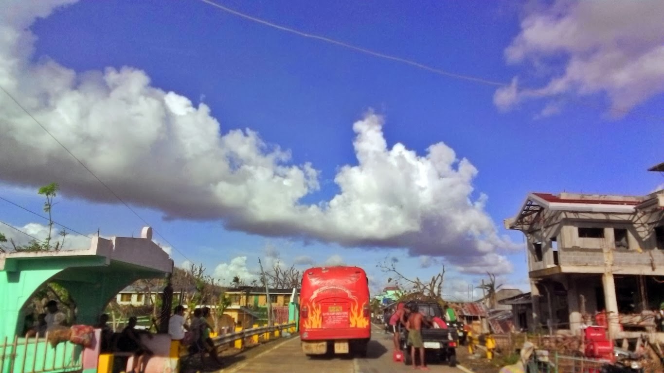 Entering Yolanda-Stricken Eastern Samar