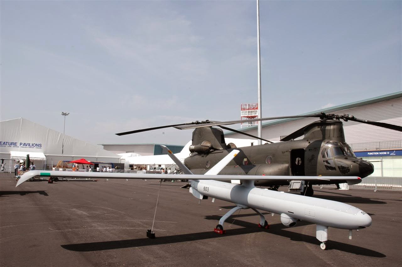 DEFENSE STUDIES: RSAF's Hermes 450 Unmanned Aerial Vehicle is Fully ...