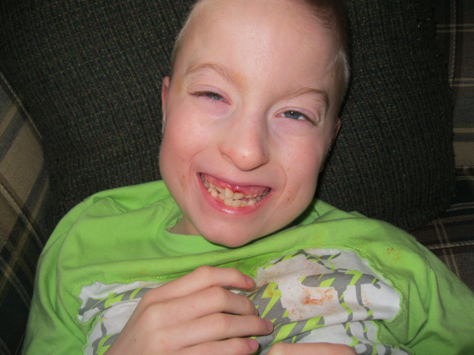 And Molly Makes Three....: Big Boy Teeth