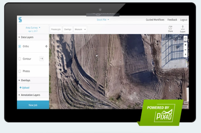 Rilevamenti con i droni: accordo tra 3DR e Pix4D, Site Scan diventa più ...