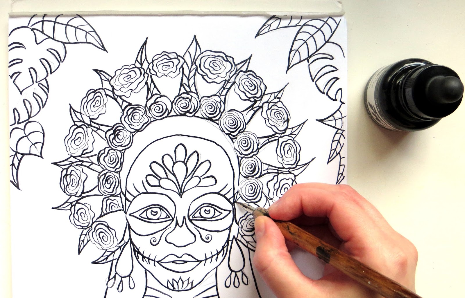 Inktober 2016 Challenge Begins | Inktober Supplies