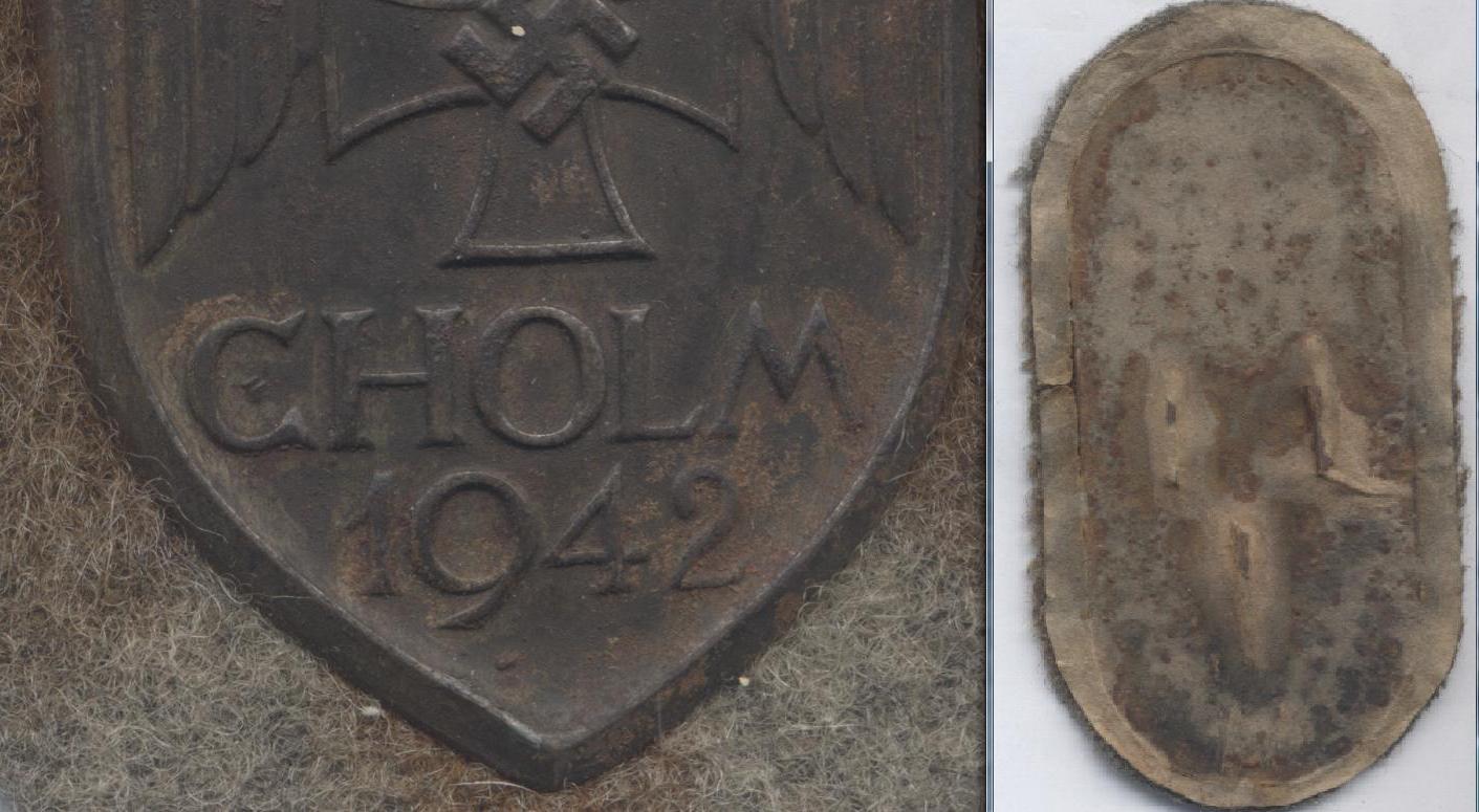 One Stop Shop for Wide Selection of Medals: The Cholm Arm Shield 1942