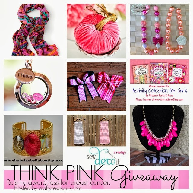 Crafty Texas Girls: The Think Pink Giveaway