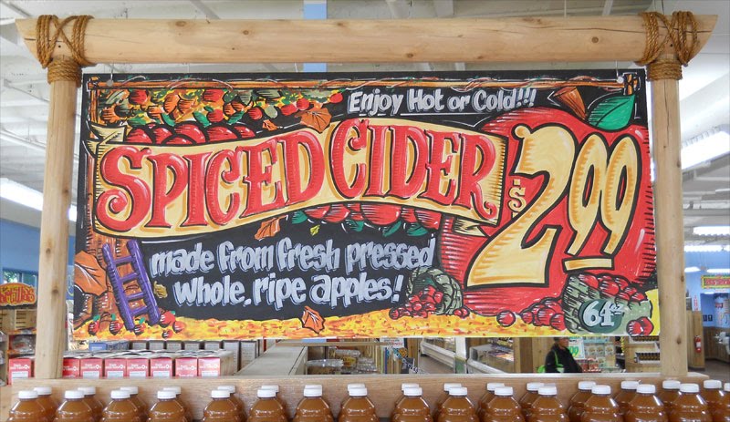 TRADER JOE'S SIGN ART: Trader Joe's Display Boards