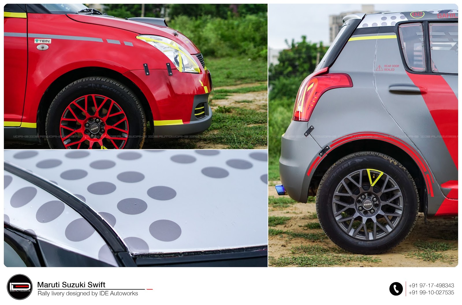 Swift: Customized Rally Livery Design | IDE Autoworks