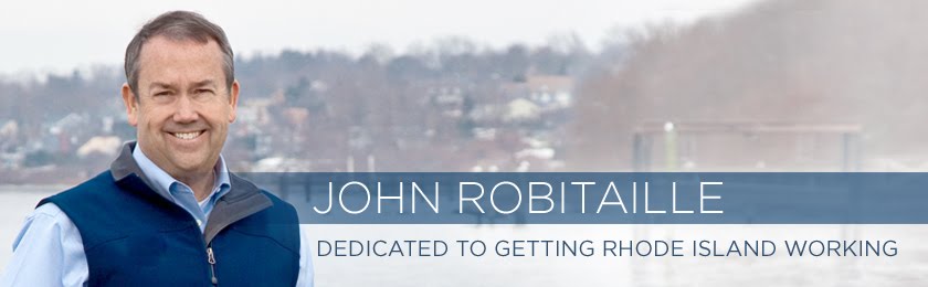 “John Robitaille, Dedicated to Getting Rhode Island Working.”: About John