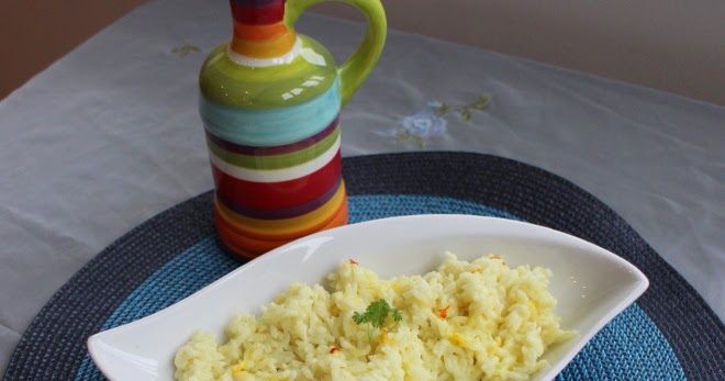 Carole's Chatter: Saffron Coconut Rice