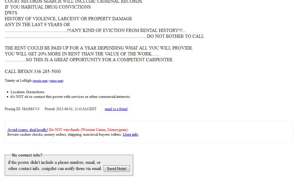 EzGreensboro News: Bryan Trexler House Choice