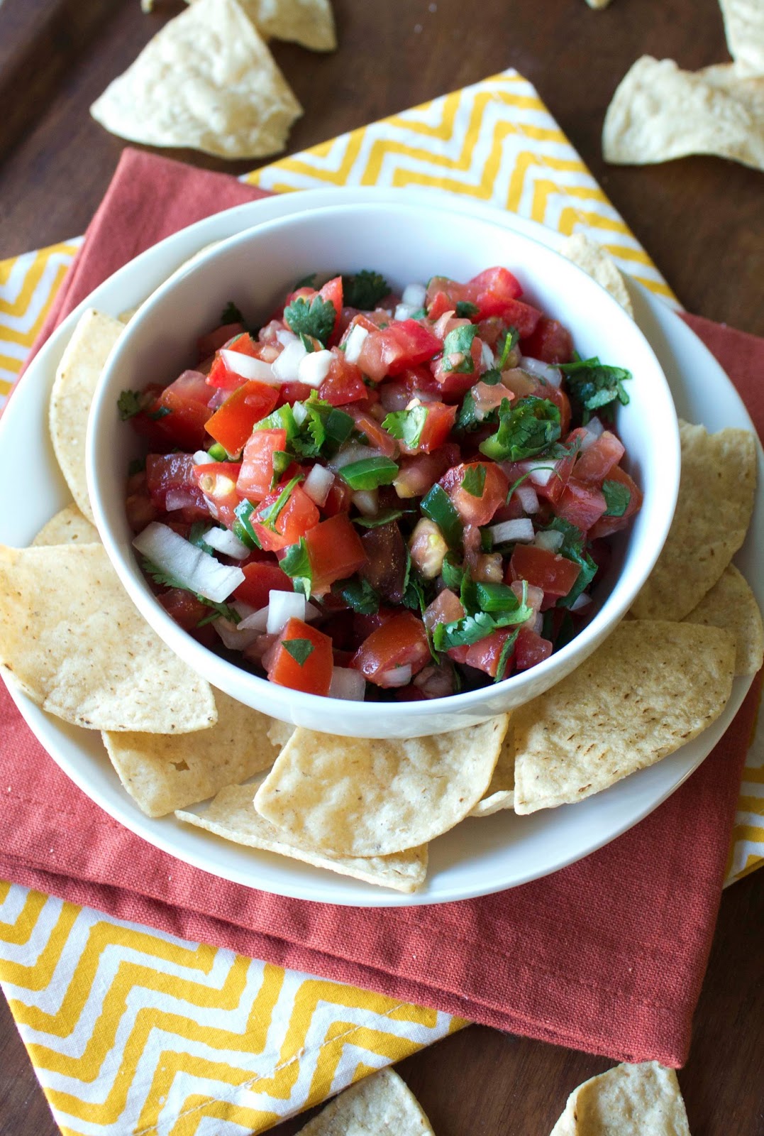 Chunky Salsa - Cooking in Socks