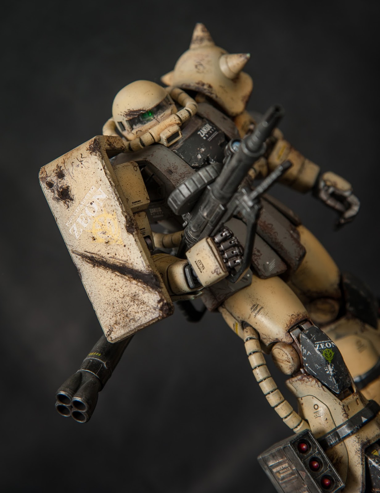 SLCat Gunpla Blog: MG Zaku II Desert type