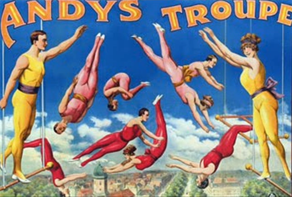 The Daring Young Man on the Flying Trapeze