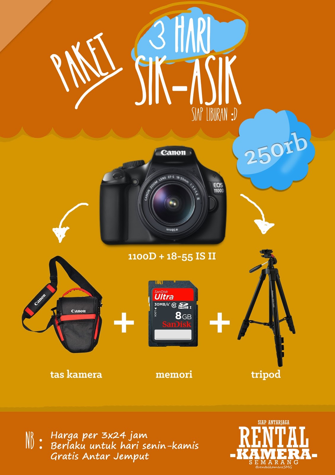 Paket Liburan - Rental Kamera Semarang