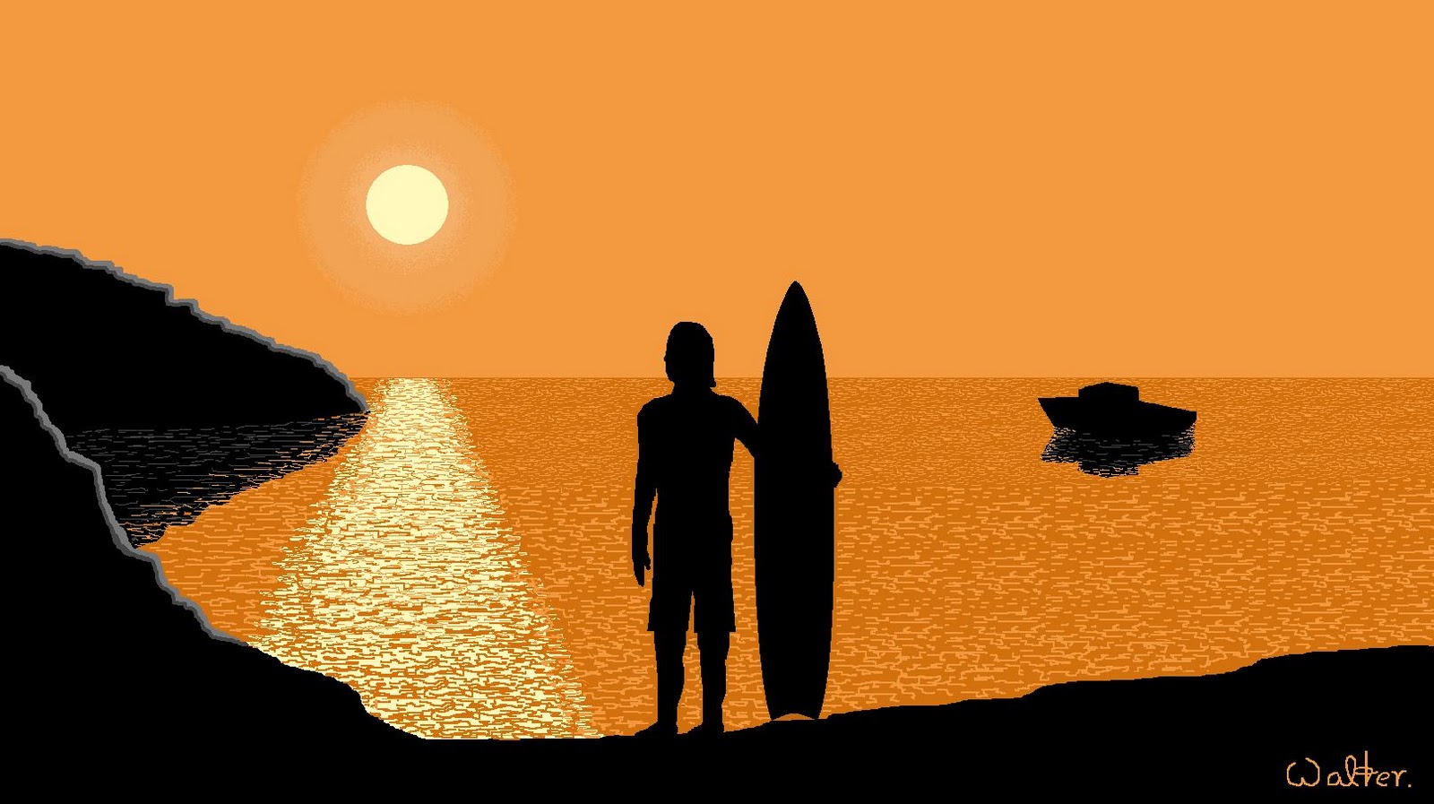 Walteri's Design: DESENHOS FEITOS NO PAINT BRUSH DA MICROSOFT