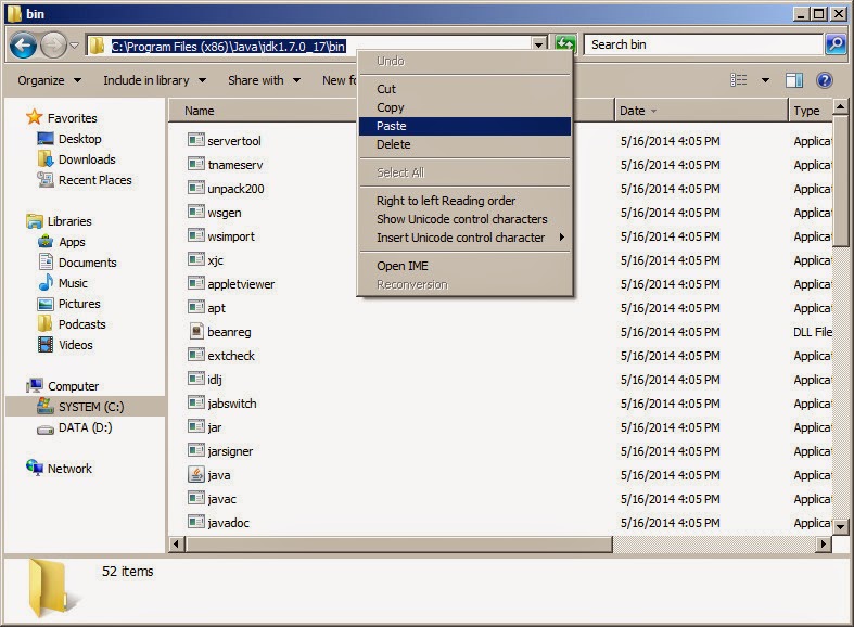Loser's Notes: Compile file Java dengan CMD