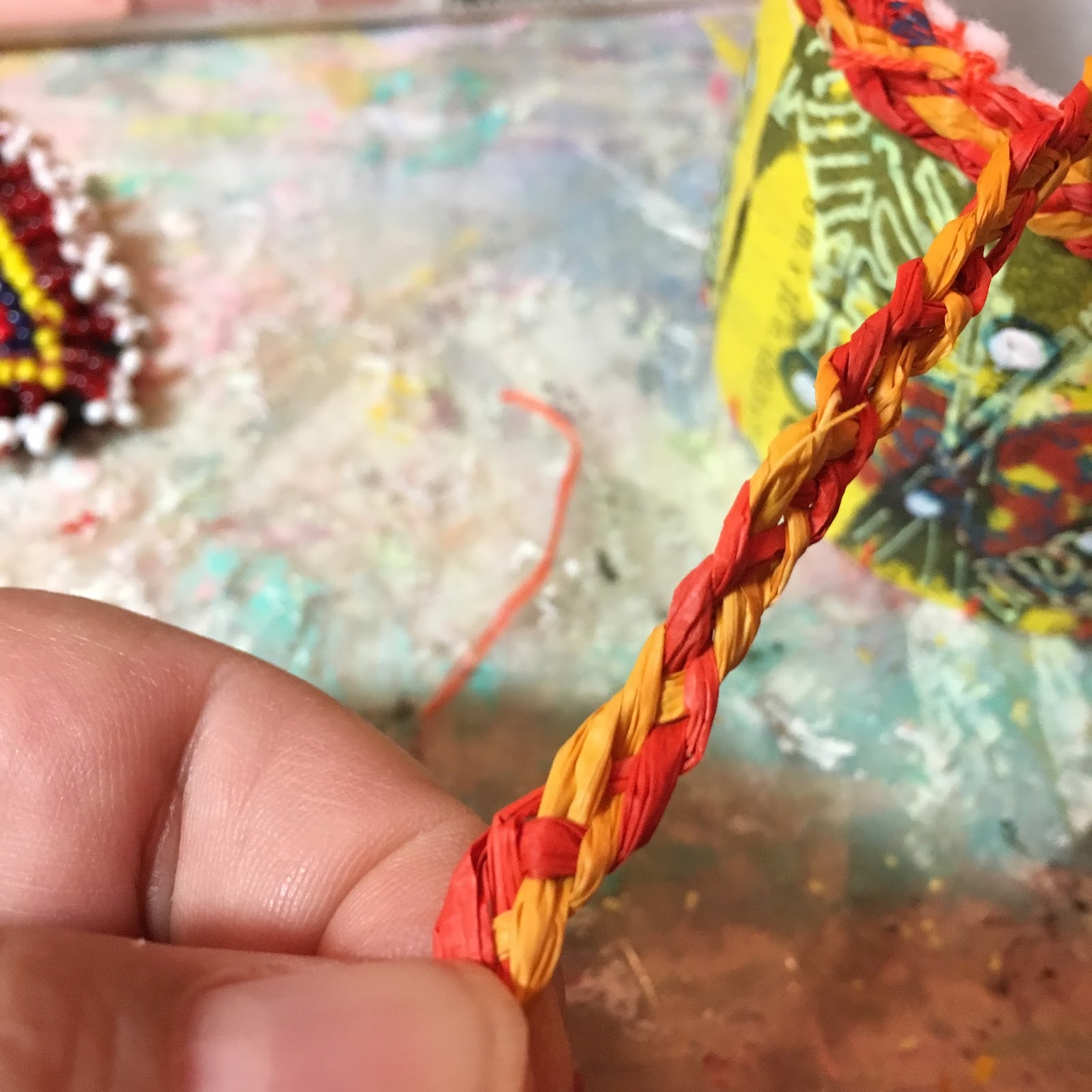 Lynda Shoup - Mixed Media Artist: Kuchi Koo Take Two - Stenciled ...