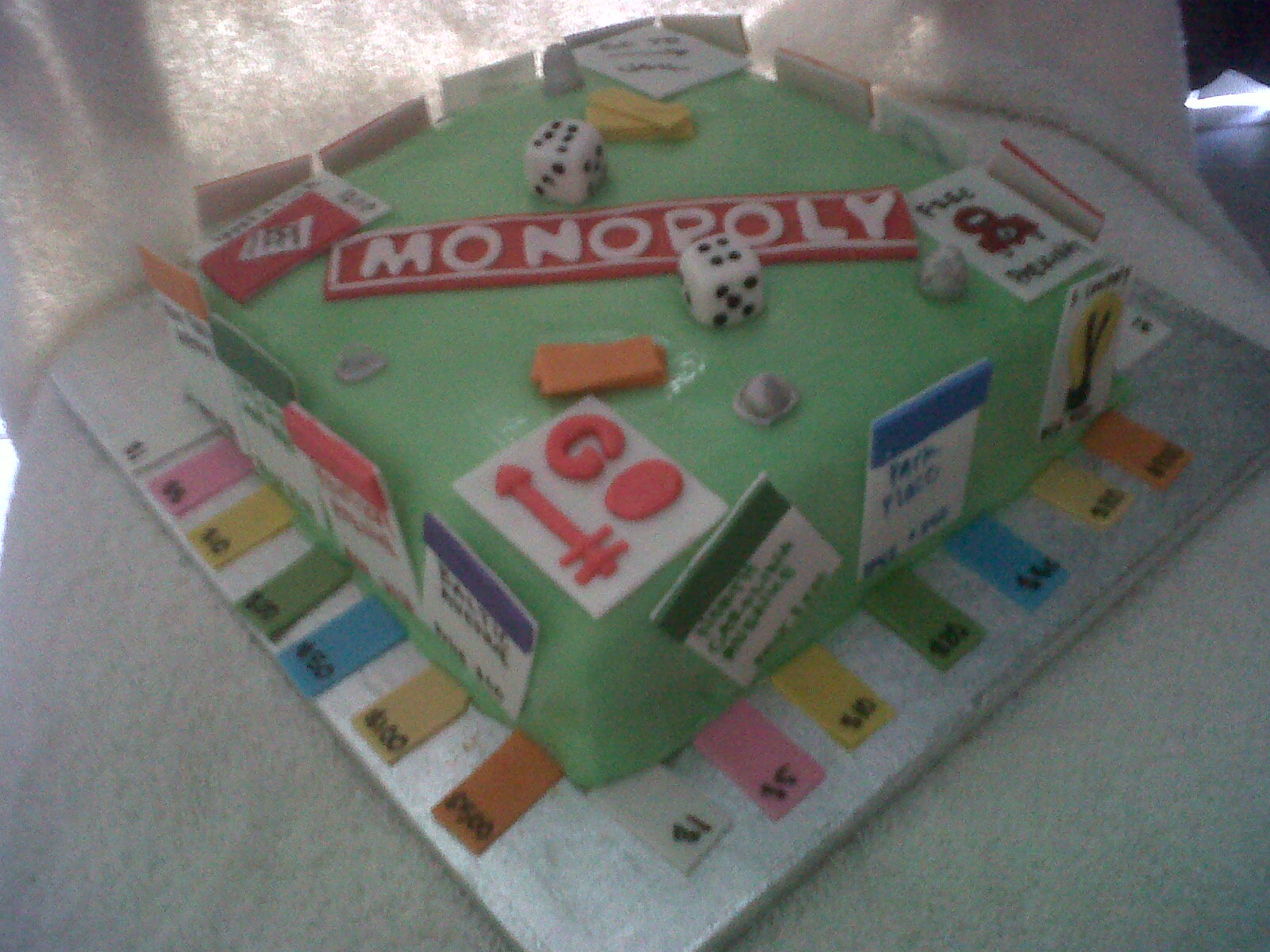 Jayme's Cakes: Monopoly Cake