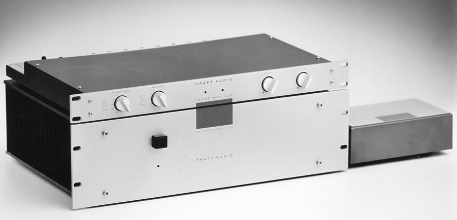 MyOldVintageHifi: Craft Audio C3 pre and C4 power amplifier