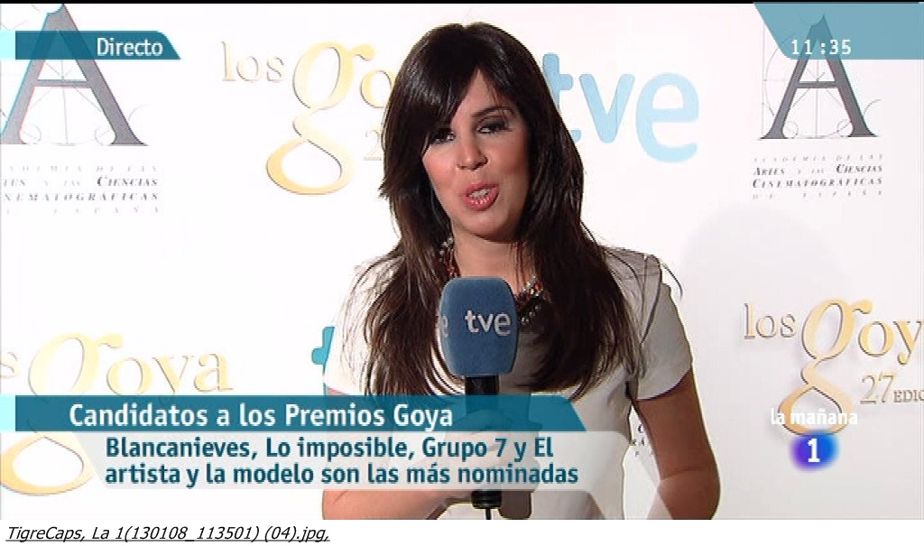 El Baúl de las Famosas: Rocio Orellana -reportera de Las mañanas... 8/01