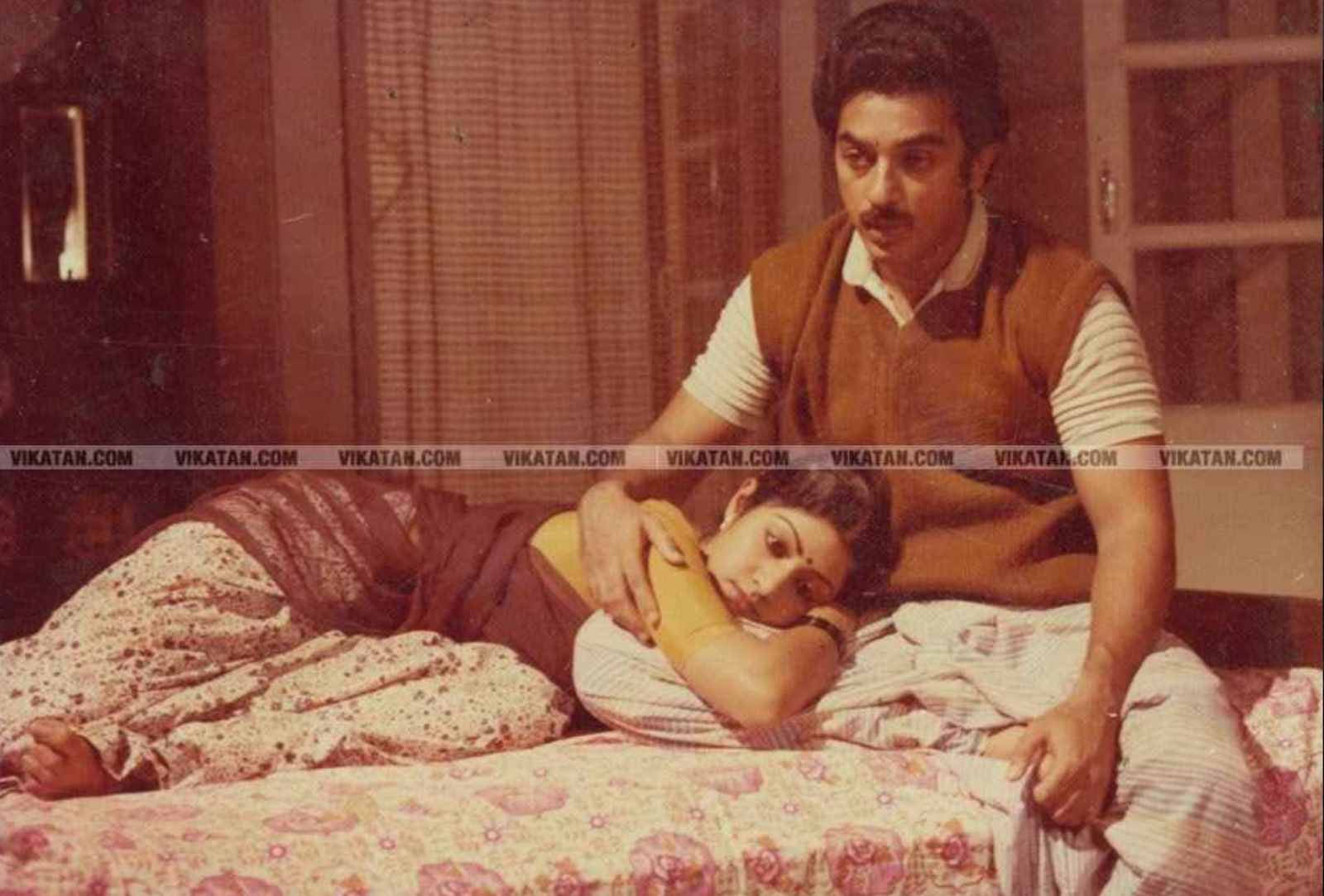 Sridevi: Sridevi and Kamal Haasan in Moondram Pirai / Sadma