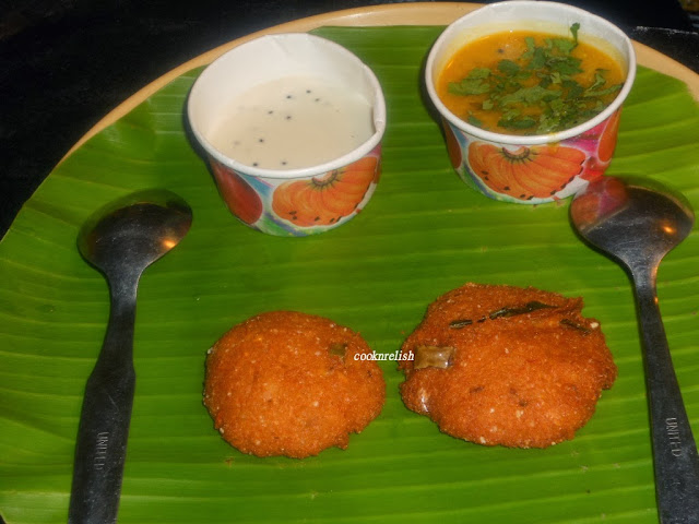cooknrelish: Multi Lentil Fritter or " Thavala Vadai"