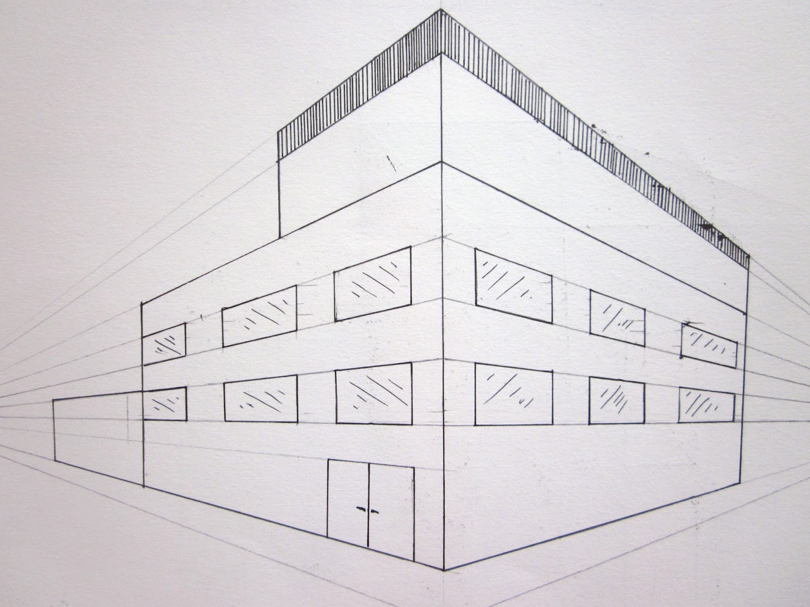 Plástica Escola Pía Castellón: PERSPECTIVA CÓNICA OBLICUA