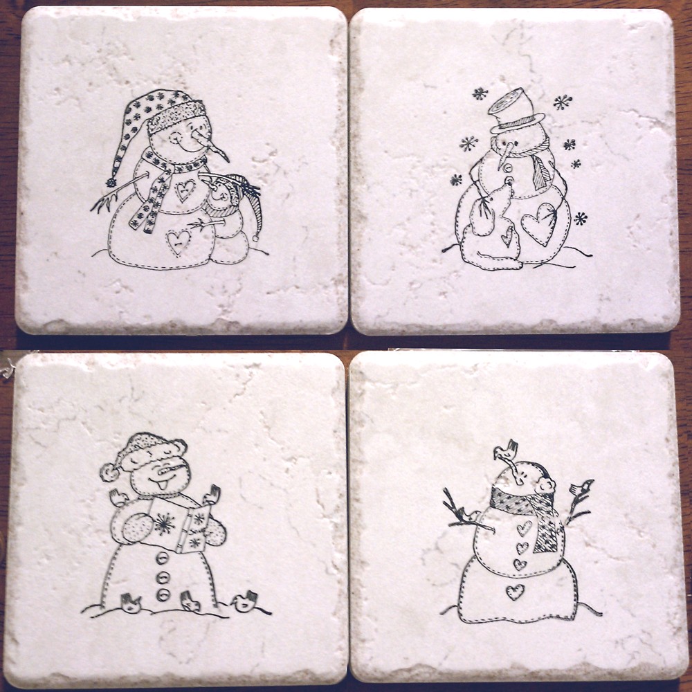 StampersBest: Snowman Tiles