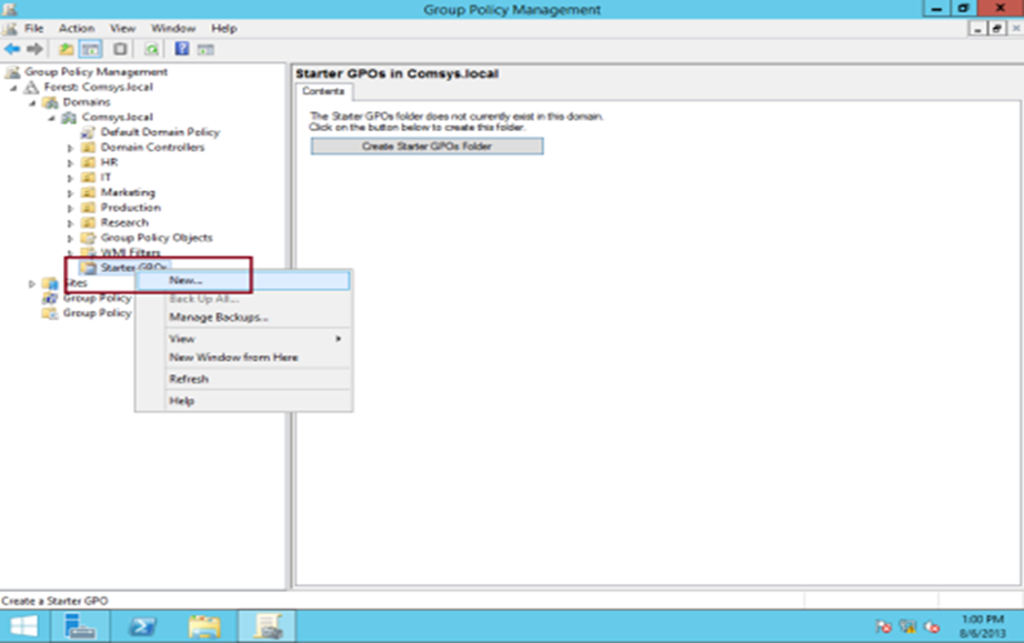 Tutorial GPO Windows Server 2012 R2: 2015