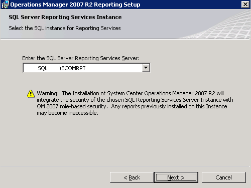 Kevin Greene It Blog Notes From The Field Installing Scom 2007 R2 Databases Into Sql 2008 R2