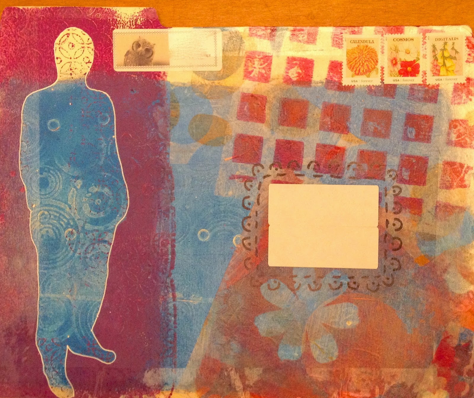 Mail me some art: file folder envelopes