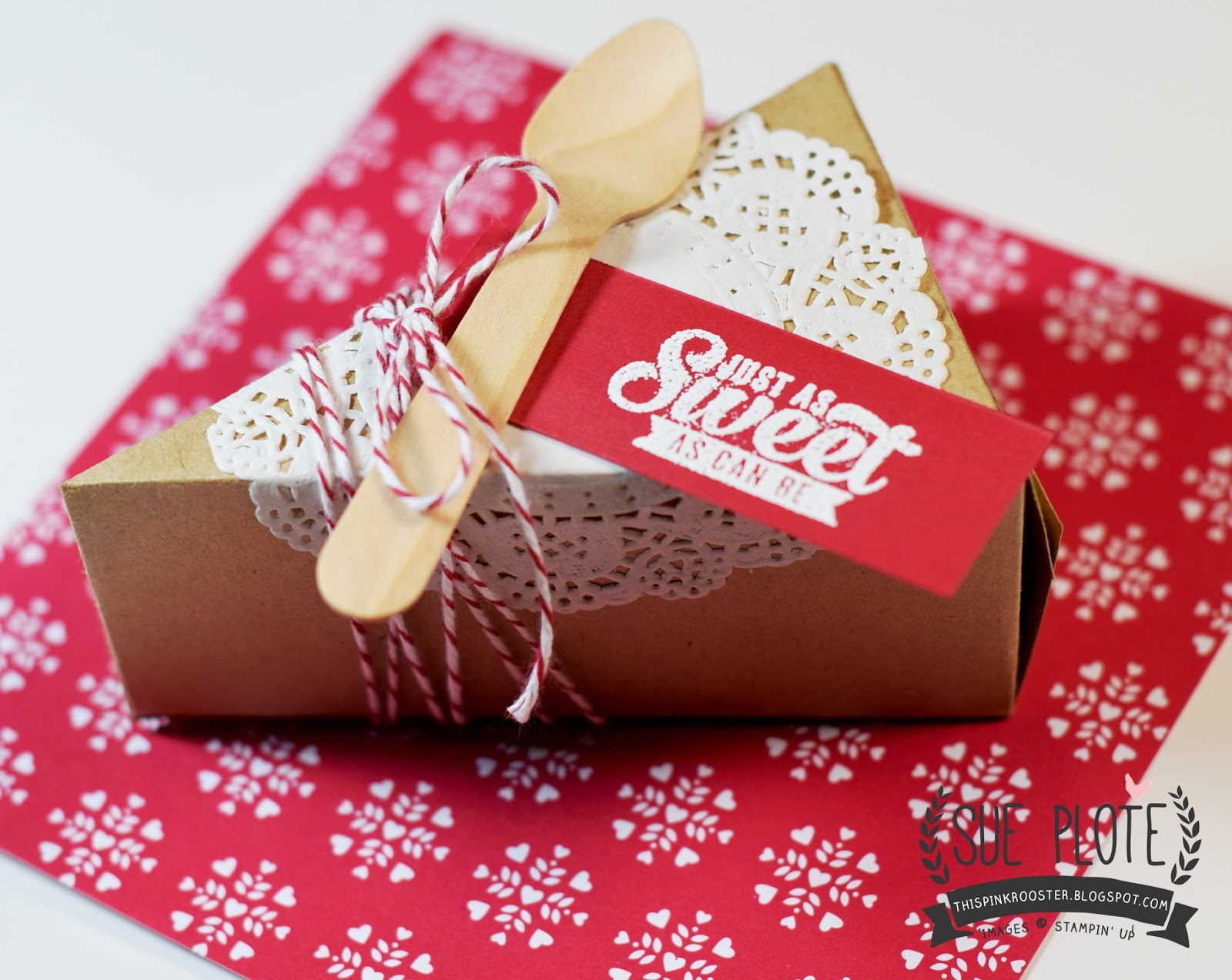 this pink rooster: Stamp Review Crew - Sweet Stack!