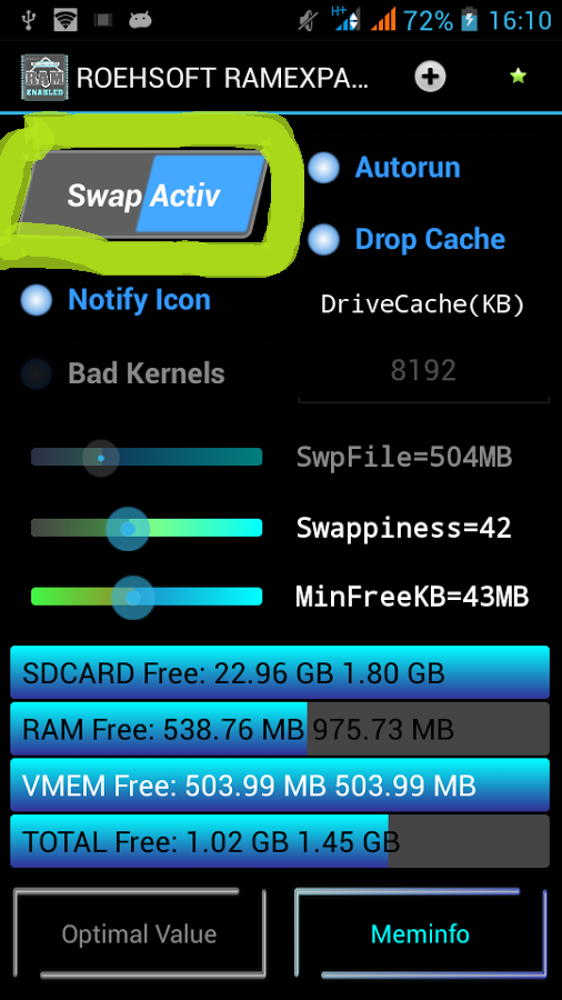 How to increase RAM of your Android Device