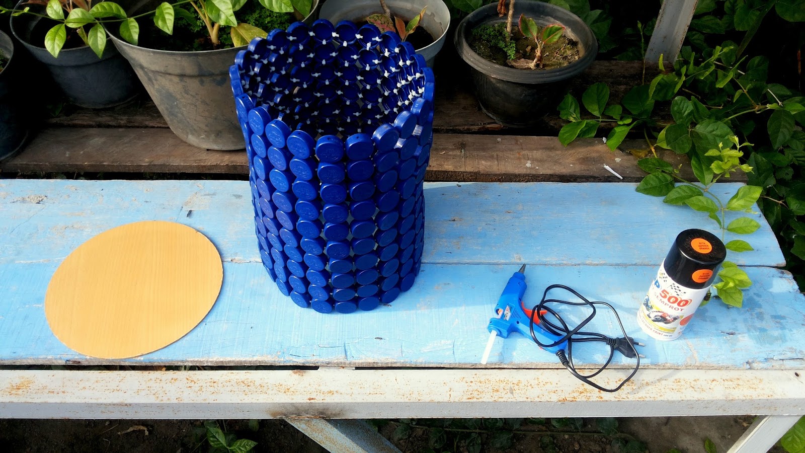 Arba Arief Passion Creation Action Cara Membuat Keranjang Sampah Dari Tutup Botol Bekas