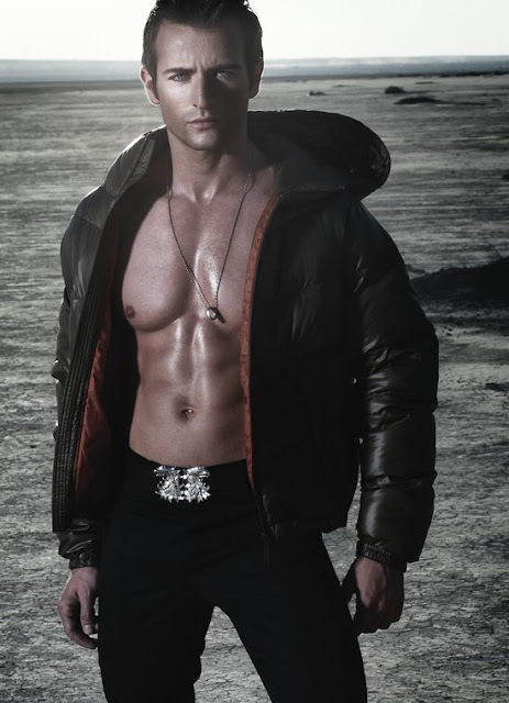 Strong Man: Handsome Muscular Man - Justin Adamson, New Zealand Model