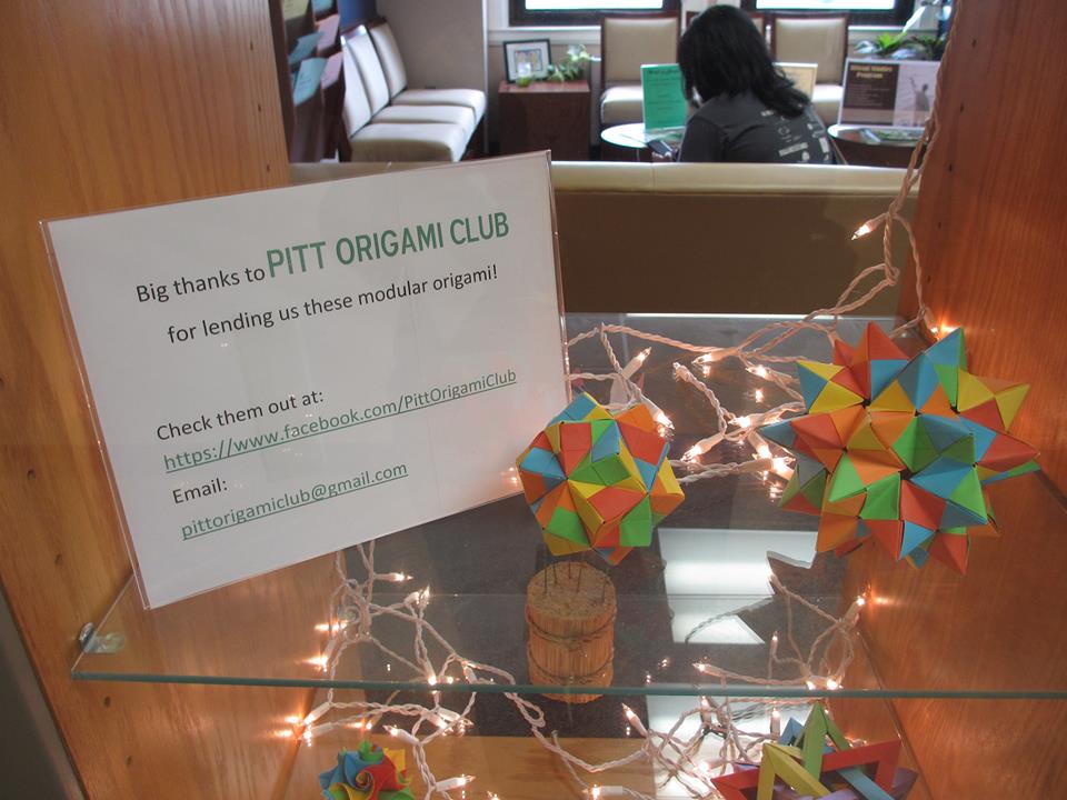 Origami Club @ University of Pittsburgh: September 2013