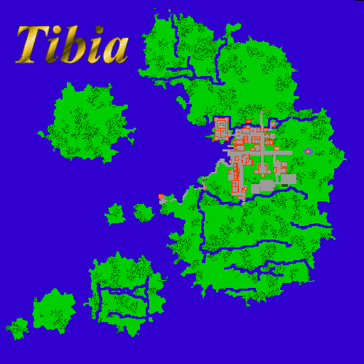 Tibia first map!