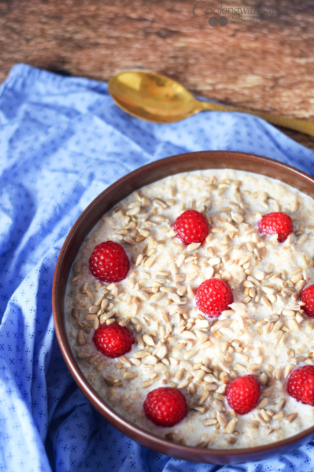 Super Seedy Porridge - Cooking With Sapana