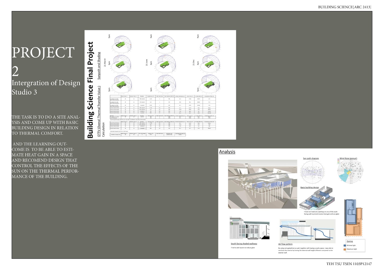 Tsu Tsen Teh: BUILDING SCIENCE PORTFOLIO