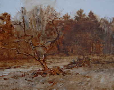 Stapleton Kearns: Tonal landscape drawing