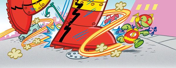 That F'ing Monkey: Flash Friday: Salamander Smackdown