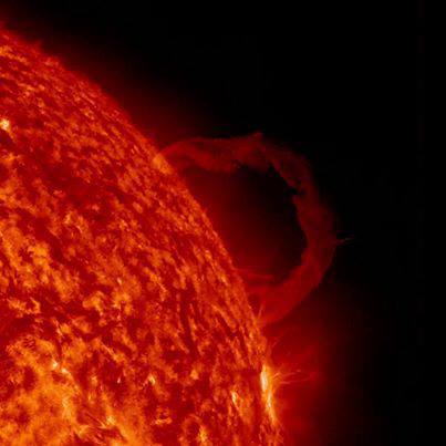 Video : Lengkungan Lidah Api Matahari Tertangkap SDO | hal dan fakta ...