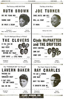 Ray Charles Video Museum: Ray Charles Is In Town - Chronology 1955