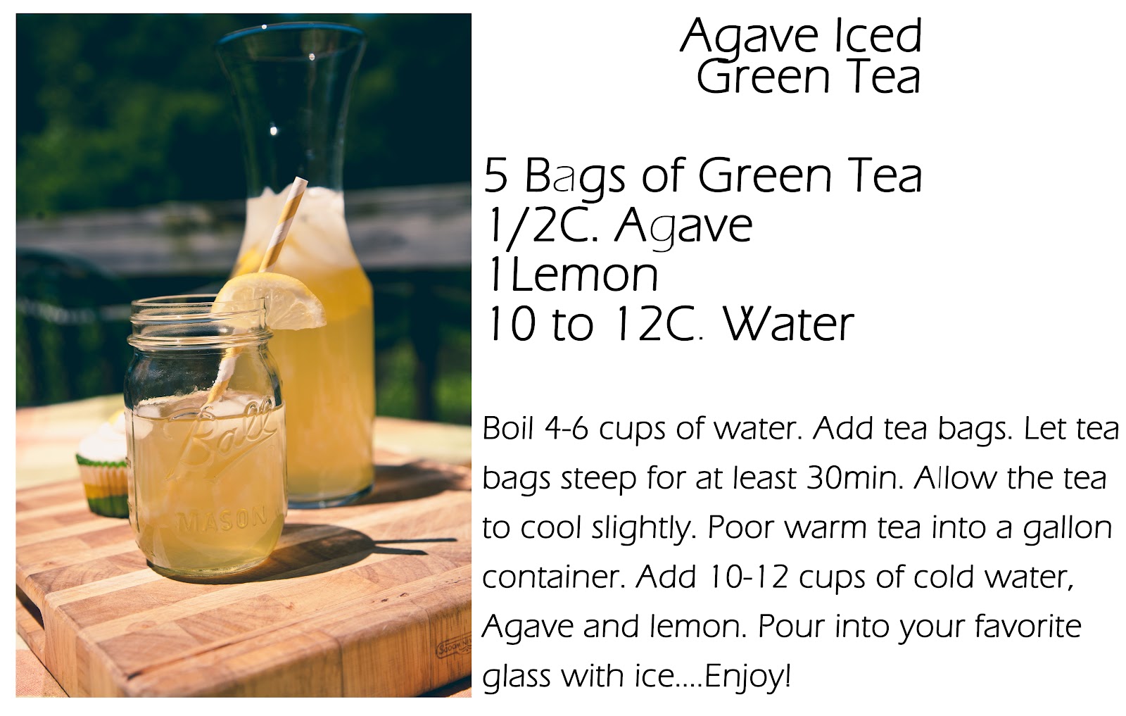 Life| Anntonette's Photography: Cravings|| Agave Iced Green Tea