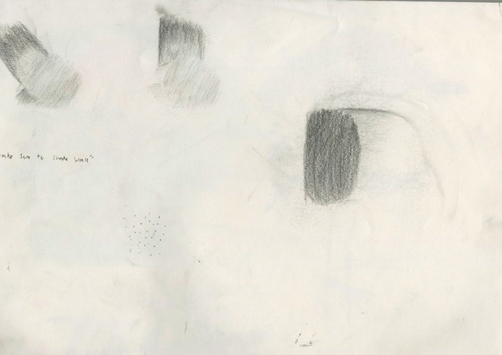 observational drawing (year 1) : week 4 light and shadow