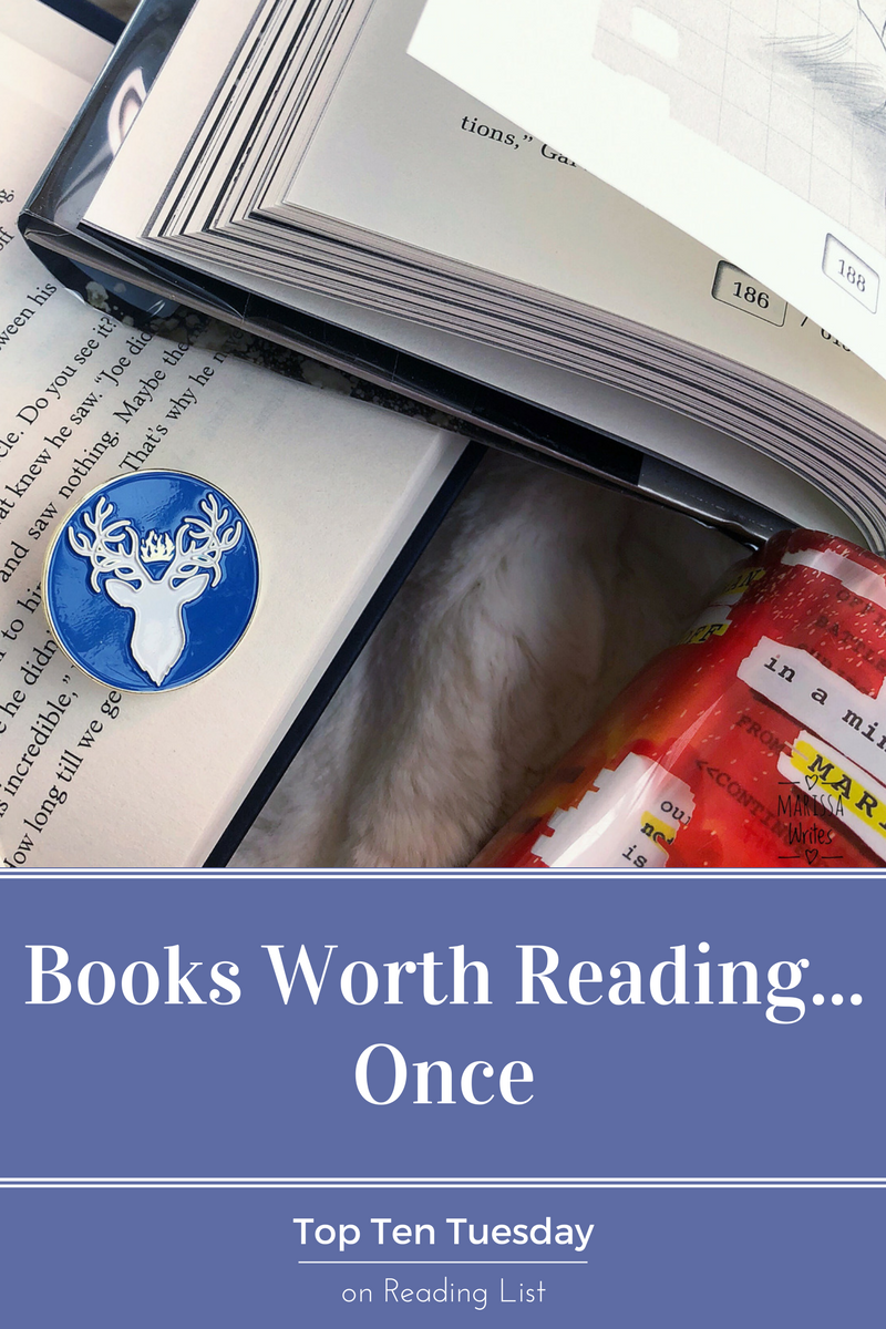 15 Books Worth Reading... Just Once - Reading List