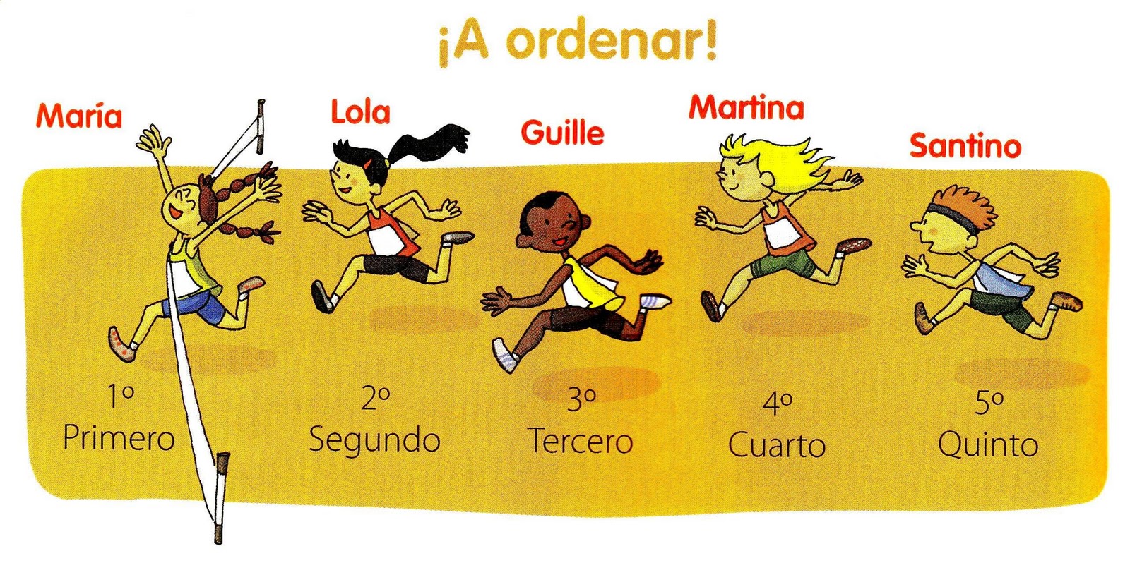 ...Aula Seño Sory...: Números en orden